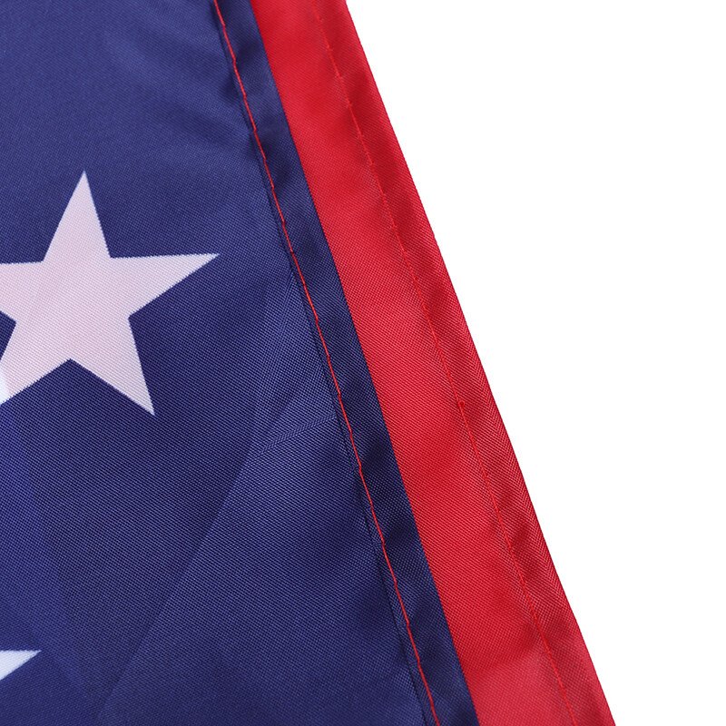5*3FT American Flag Grommets USA Polyster Flag Courtyard Decoration 90 ...
