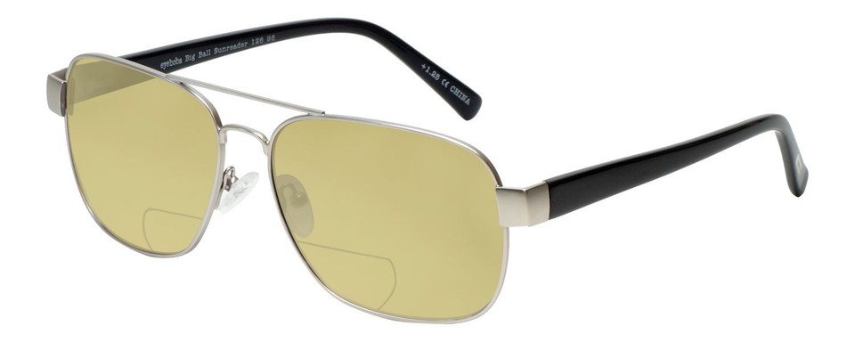Eyebobs Big Ball Polarize Bi-Focal Sunglass 45 Color&Powers GunMetal ...