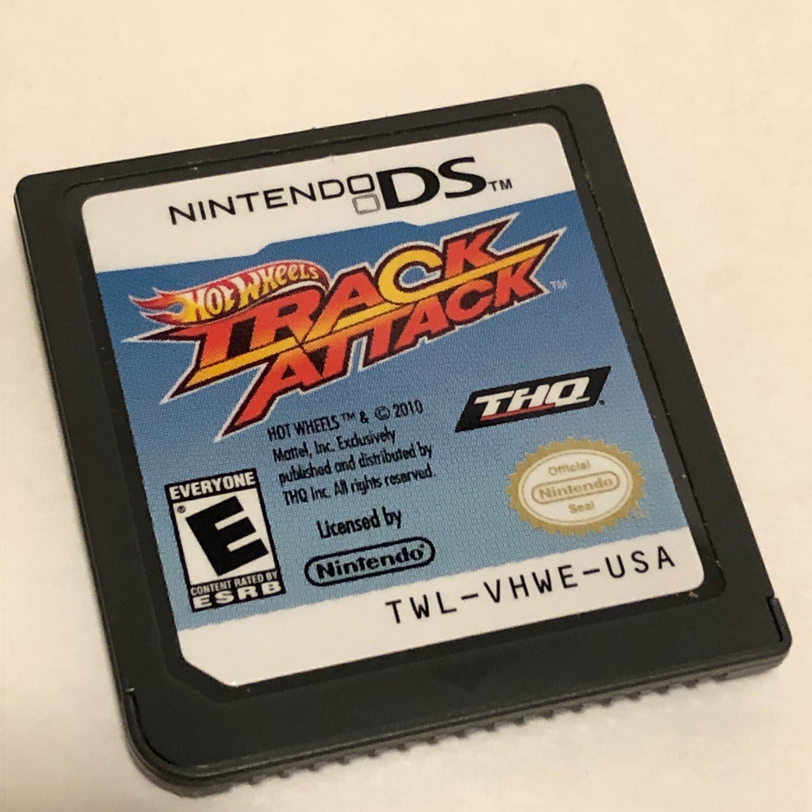 Hot Wheels Track Attack Nintendo DS THQ Game Card Cartridge Only No ...