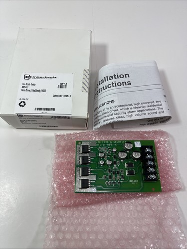 Interlogix GE SECURITY System Electronic Siren Driver Module Alarm MPI ...