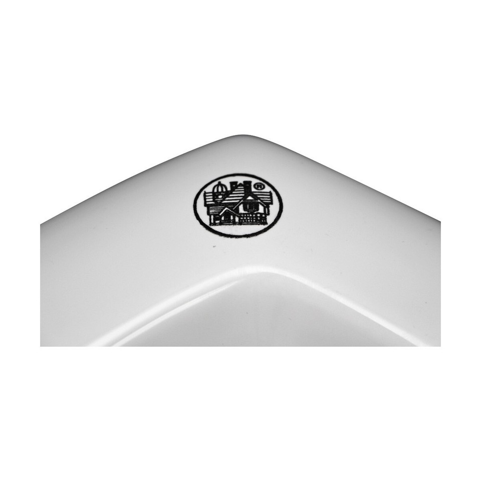 Countertop Triangle Vessel Bathroom Sink White Ceramic Sink | eBay