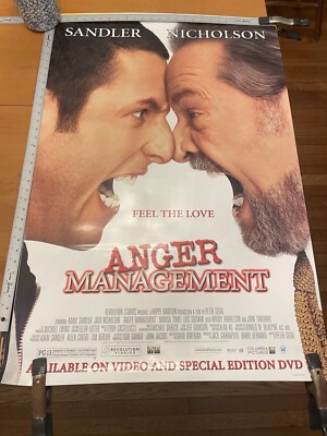 Anger Management 2003 SS NEW Original Movie Poster 27" x 40" *READ ...