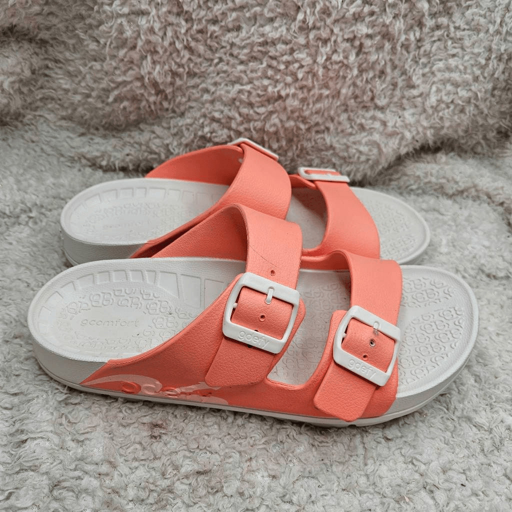 Gravity Defyer G defy Womens Peach UpBov Sandals sz 11 - Gem