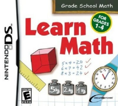 Learn Math Grade School Math Nintendo DS Great Condition Fast Shipping ...
