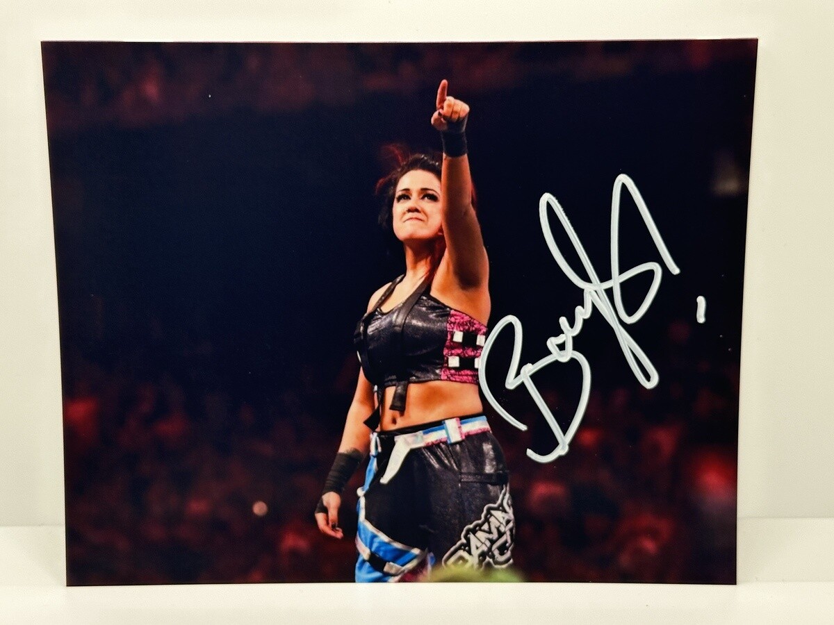 Bayley WWE Signed Autographed Photo Authentic 8x10 COA | eBay
