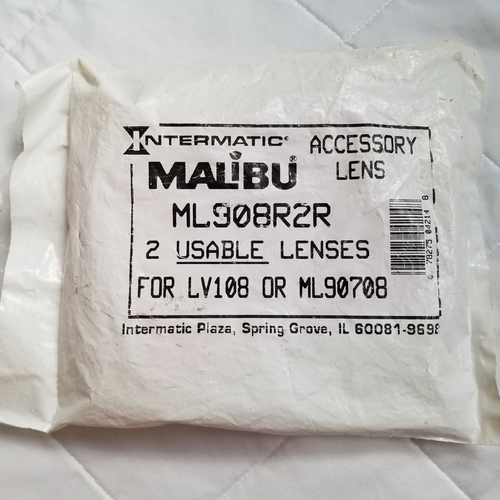 Intermatic Malibu Accessory Lens 2 Pack of Red Floodlight Lens for ...