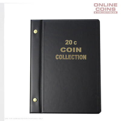 VST Australian 20c Coin Album 1966-2021 With Printed Mintage ...