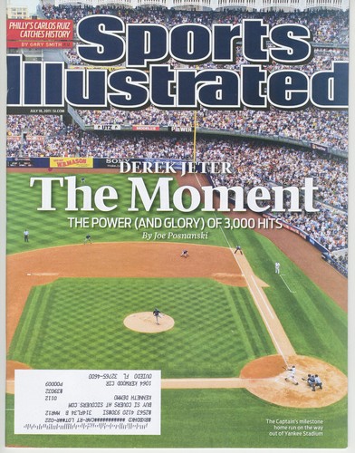 Derek Jeter- Sports Illustrated Magazine - July 18 2011 - The Moment ...