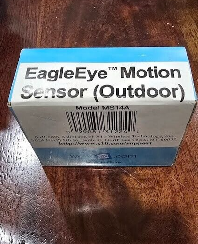 X-10 X10 MS14A EAGLE EYE MOTION SENSOR DETECTOR OUTDOOR NEW NIB | eBay