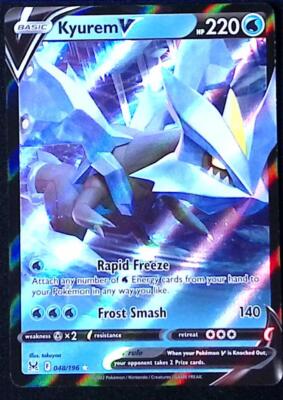 Kyurem V - 48/196 - Pokemon Lost Origin Ultra Rare - NM | eBay