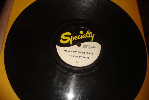 SOUL STIRRERS W/ SAM COOKE- SPECIALTY 78 RPM 902 - PILGRIM OF SORROW ...