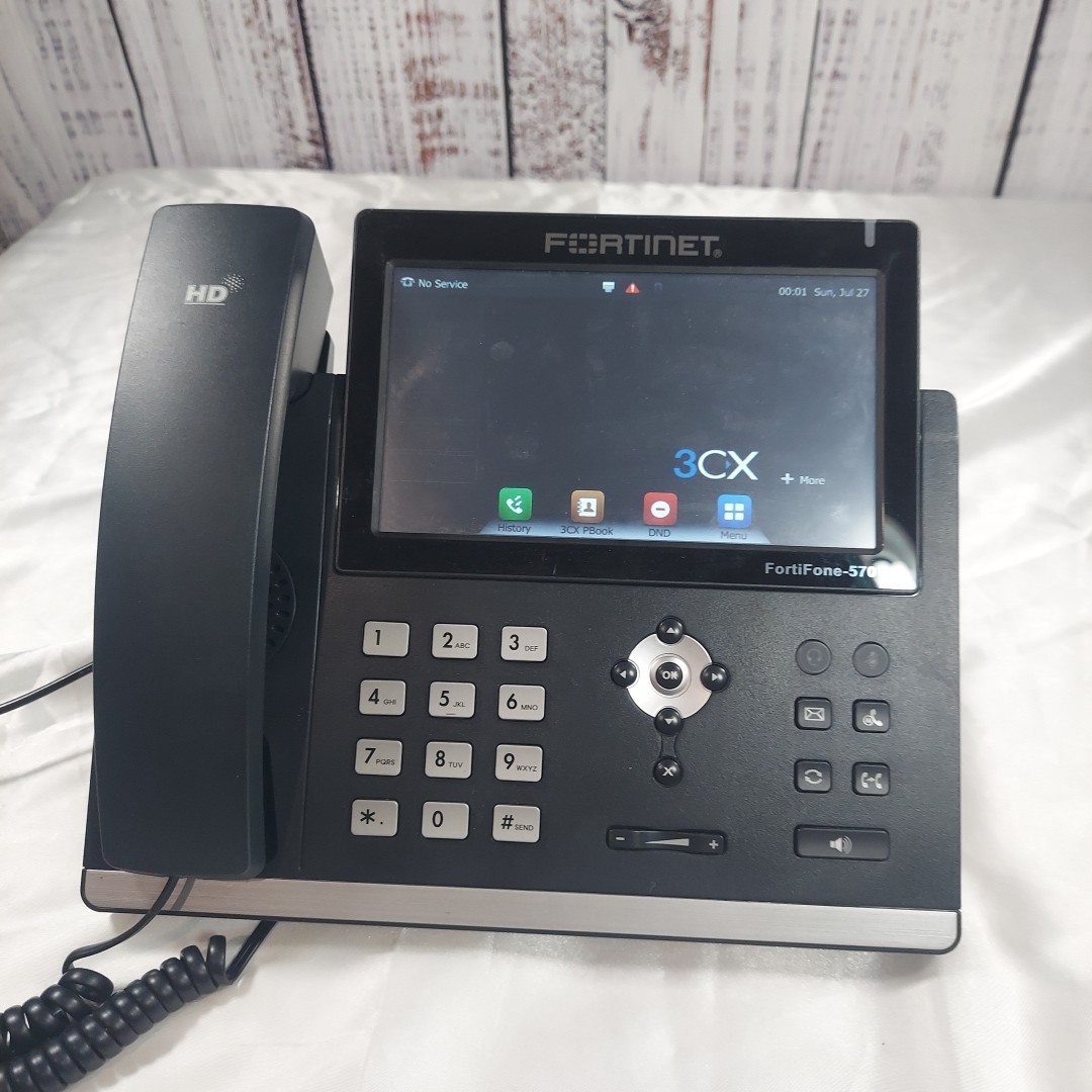 Fortinet FortiFone 570 FON-570 IP Phone Gigabit LAN PC PoE – Tested ...