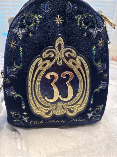 Club 33 Disneyland 2026 Velvet Lounge Fly Backpack | eBay