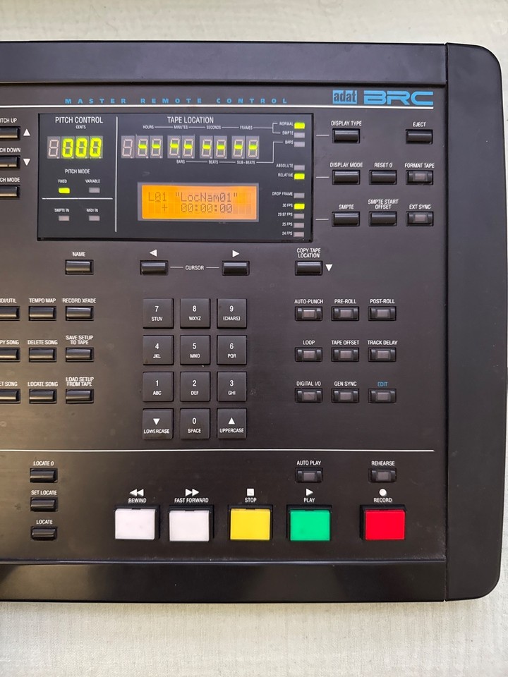 Alesis Adat BRC master controller/remote for Adat XT's and HD24 | eBay