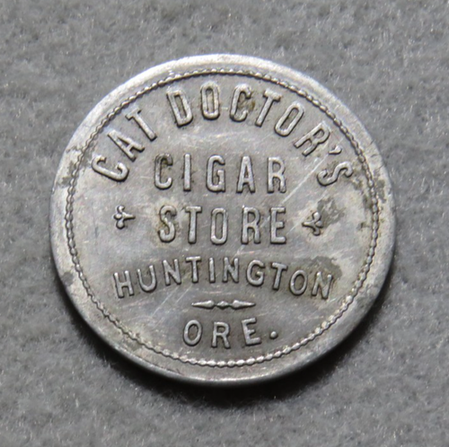 HUNTINGTON ORE. CAT DOCTOR'S CIGAR STORE 50¢ OREGON TOKEN | eBay