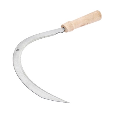 Garden - Wife Sizes Sickle Curved Blade Wood