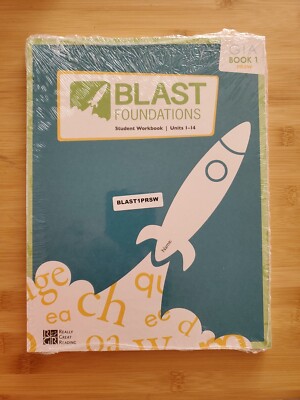 Blast Foundations workbooks units 1-14 & 15-25 2 Books (blast1PRSW ...