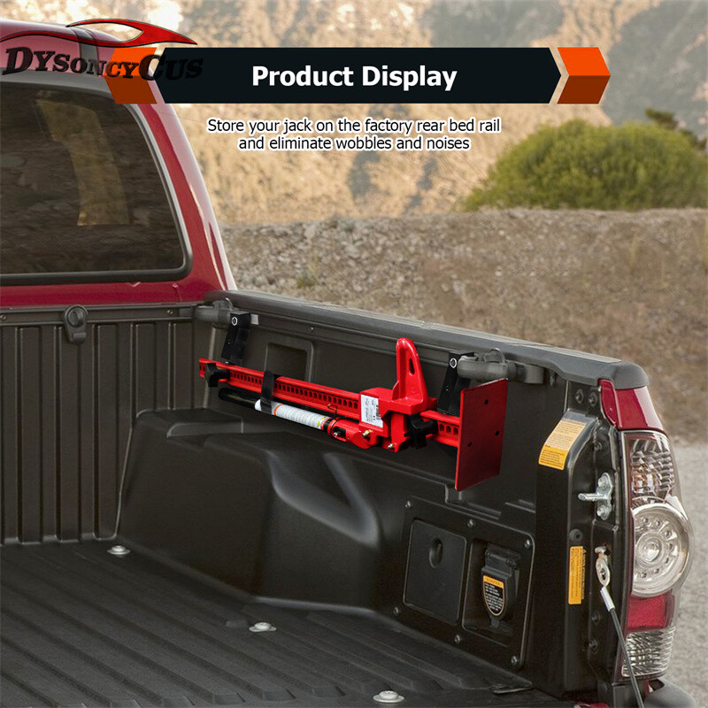 2005-2024 Toyota Tacoma Hi-Lift Jack Bed Mount | Aluminum | Black ...