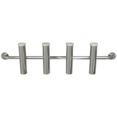 Boat Rod Rack, 4 Fishing Rod Holder Stainless Combing Rack, Rocket ...