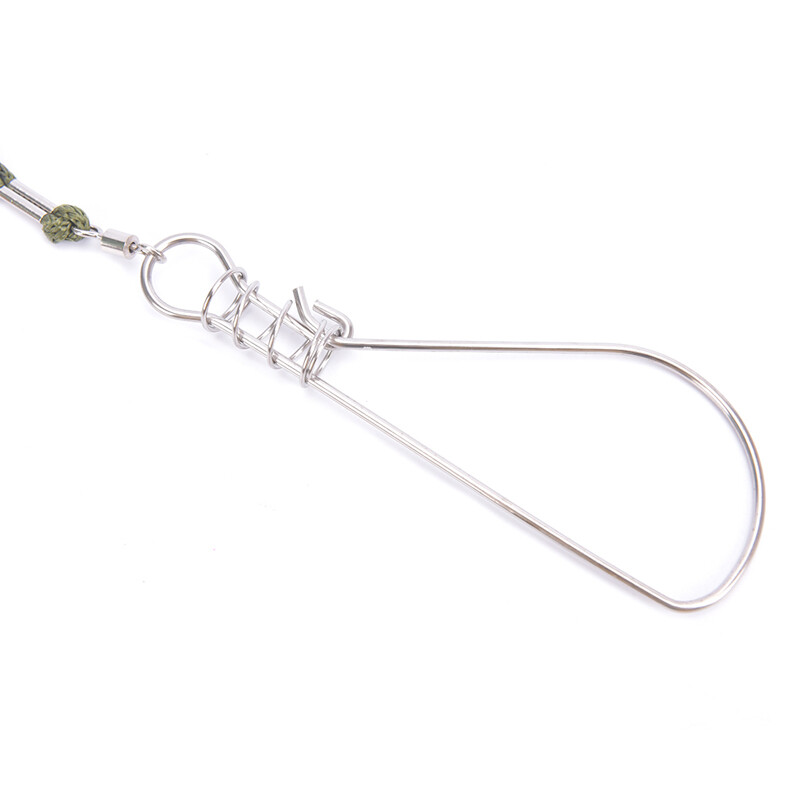 Fishing Lock Buckle fishing Snaps Chain Stringer With Float Live Fish ...