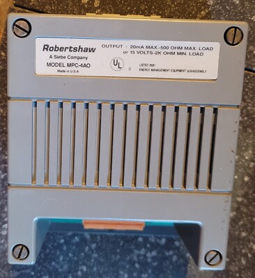 SIEBE Robertshaw Environmental Controls MPC-4AO Controller Module | eBay