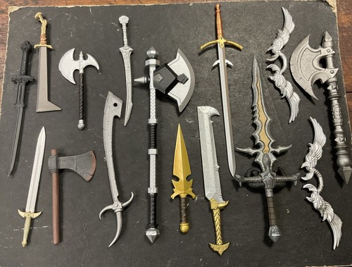 Mythic Legions Weapon Pack Lot Swords Loose Fodder Knight Mixed Custom ...
