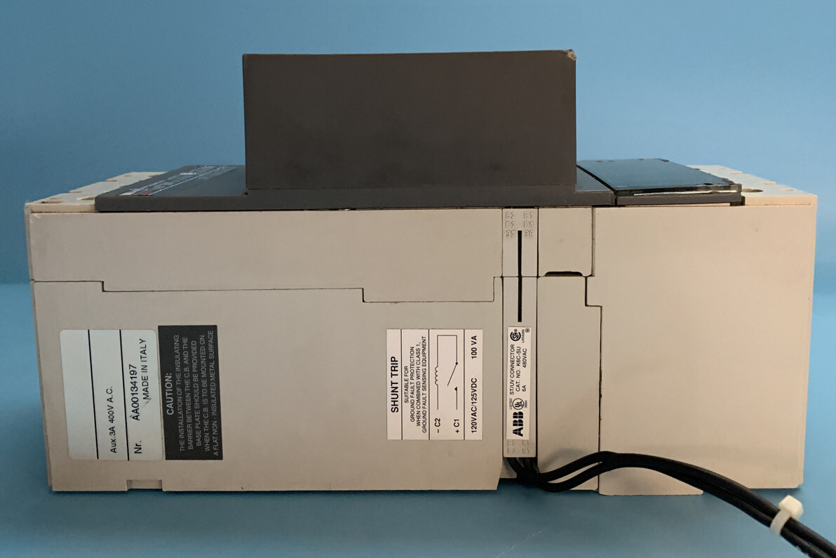 ABB S4N100EW 100A CIRCUIT BREAKER LSIG SACE PR212/P 600V 3P W/ K5LD ...