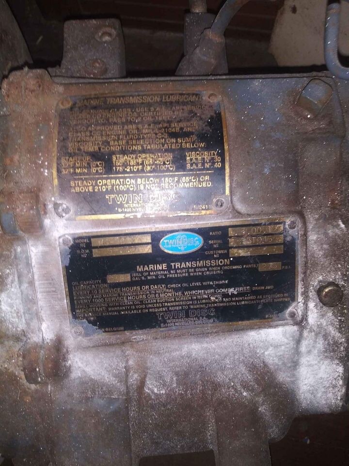 Twin Disc Marine MG-5061, 3.0:1 Ratio Marine Transmission 3-1 ratio | eBay