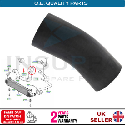 EGR Intercooler Inlet Manifold Hose Small For Land Rover Freelander 2 2 ...