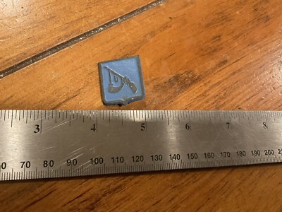 ORIGINAL WWII US THEATER MADE 399TH INFANTRY REGIMENT DUI DI INSIGNIA ...