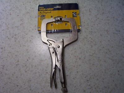 Irwin Vise Grip 11R 11" Locking C Clamps With Regular Tips Easy Release ...