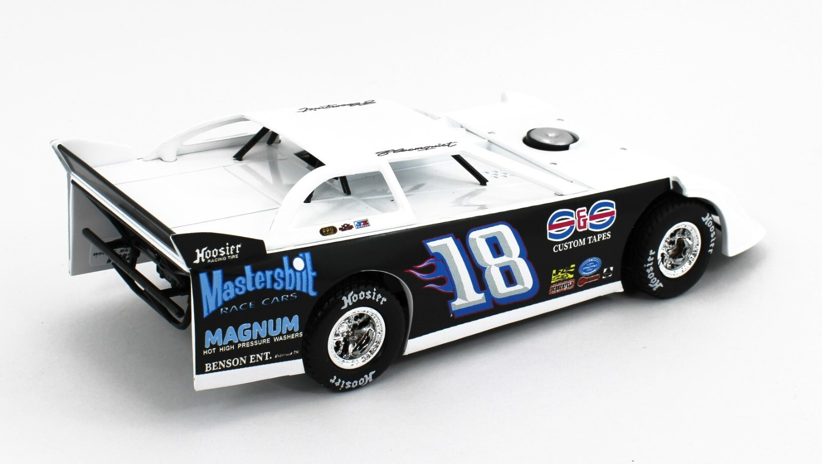 1:24 ADC Dirt Late Model *SCOTT BLOOMQUIST* #18 THROWBACK DirtDraft ...