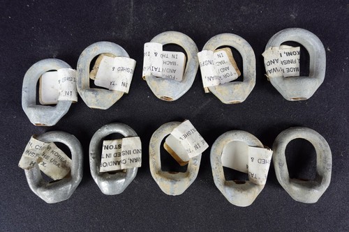Lot Of 10 Galvanized Steel Eye Nuts 2 1/8" Long Kulkoni Inc. Lifting | eBay