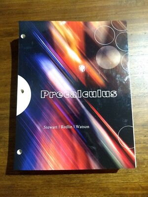 Precalculus: Mathematics for Calculus, 6th Edition, by James Stewart | eBay