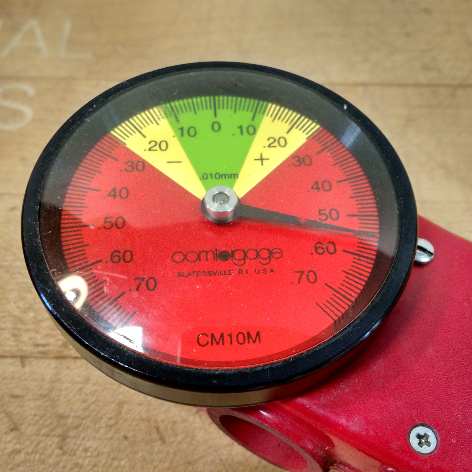 Comtorgage CM10M Mechanical Amplifier Gage, .750mm Range, .010mm ...