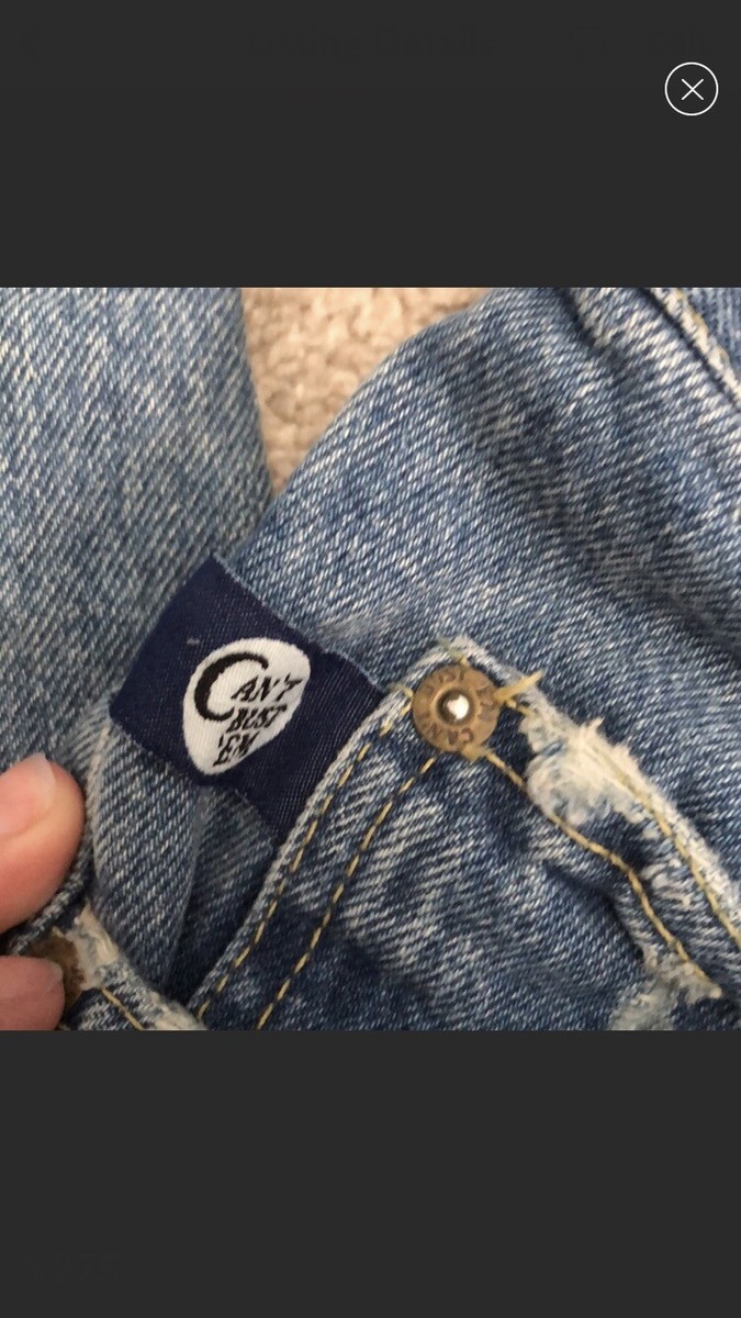 Lee Dungarees Cant Bust Em Denim Jeans New Deadstock 38x30 Lee Dungarees Cant Bust Em Denim Jeans New Deadstock 38x30