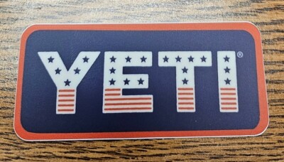 🎆YETI Limited Edition 4th Fourth Of July Sticker 🎇 Stars Stripes USA ...