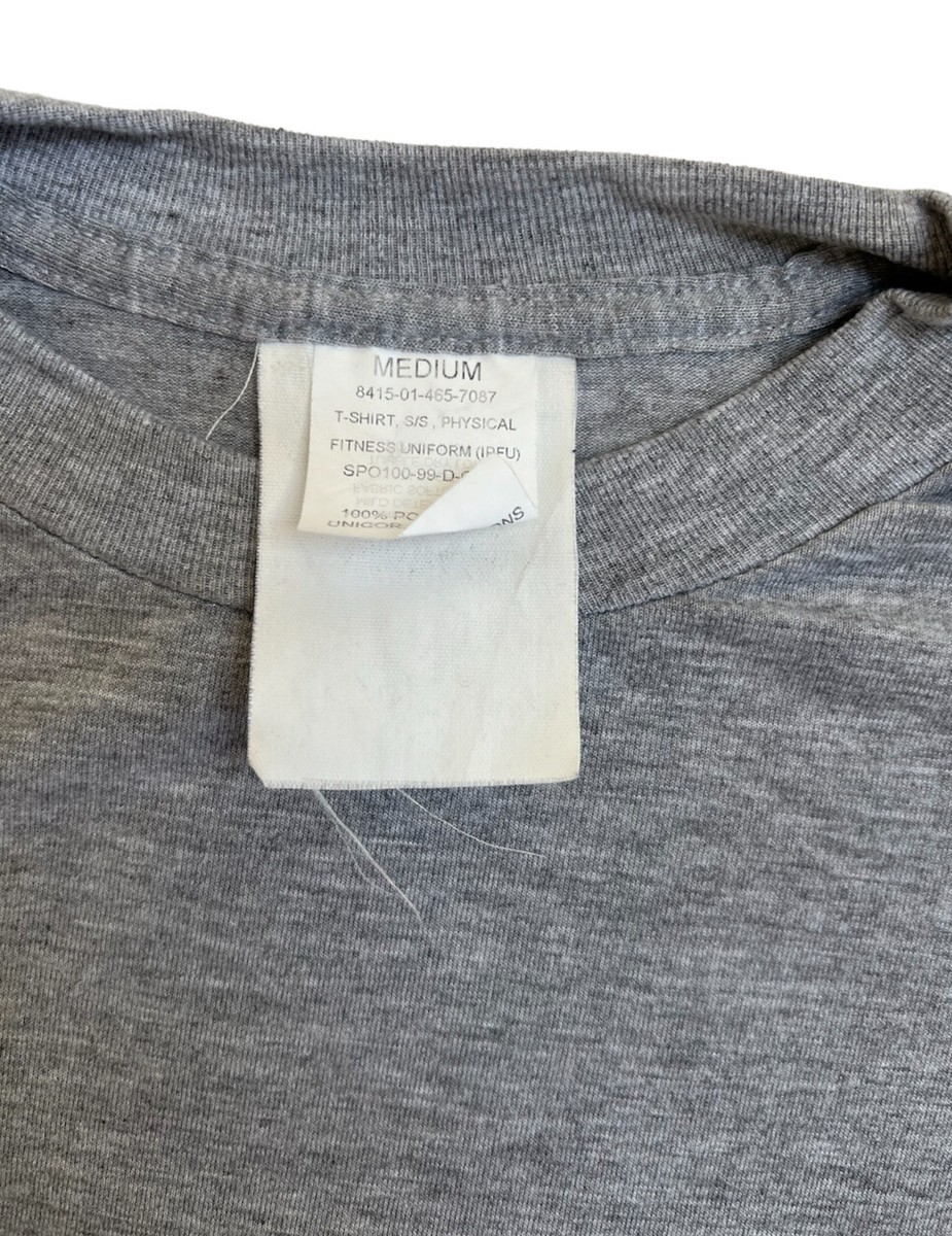⚡Vintage 80s Champion ARMY Military Gray Shirt Medium ⚡Vintage 80s Champion ARMY Military Gray Shirt Medium