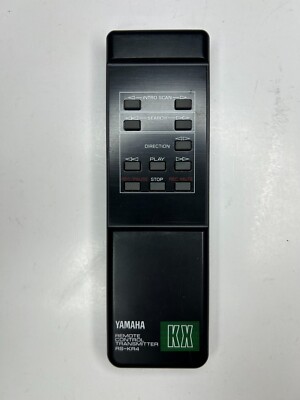 Yamaha RS-KR4 Remote Control, Black - OEM for KXR430 Cassette Deck ...