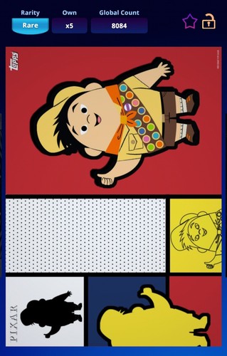 Topps Disney Collect Digital 2021 Dug Days Collect RUSSELL Illustrated ...