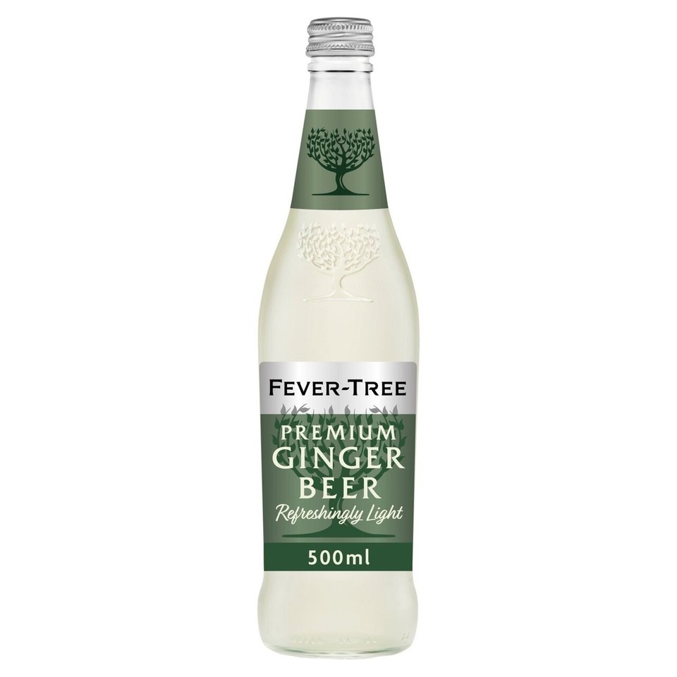 Fever-Tree Refreshingly Light Ginger Beer 500ml PACK OF 6 | eBay
