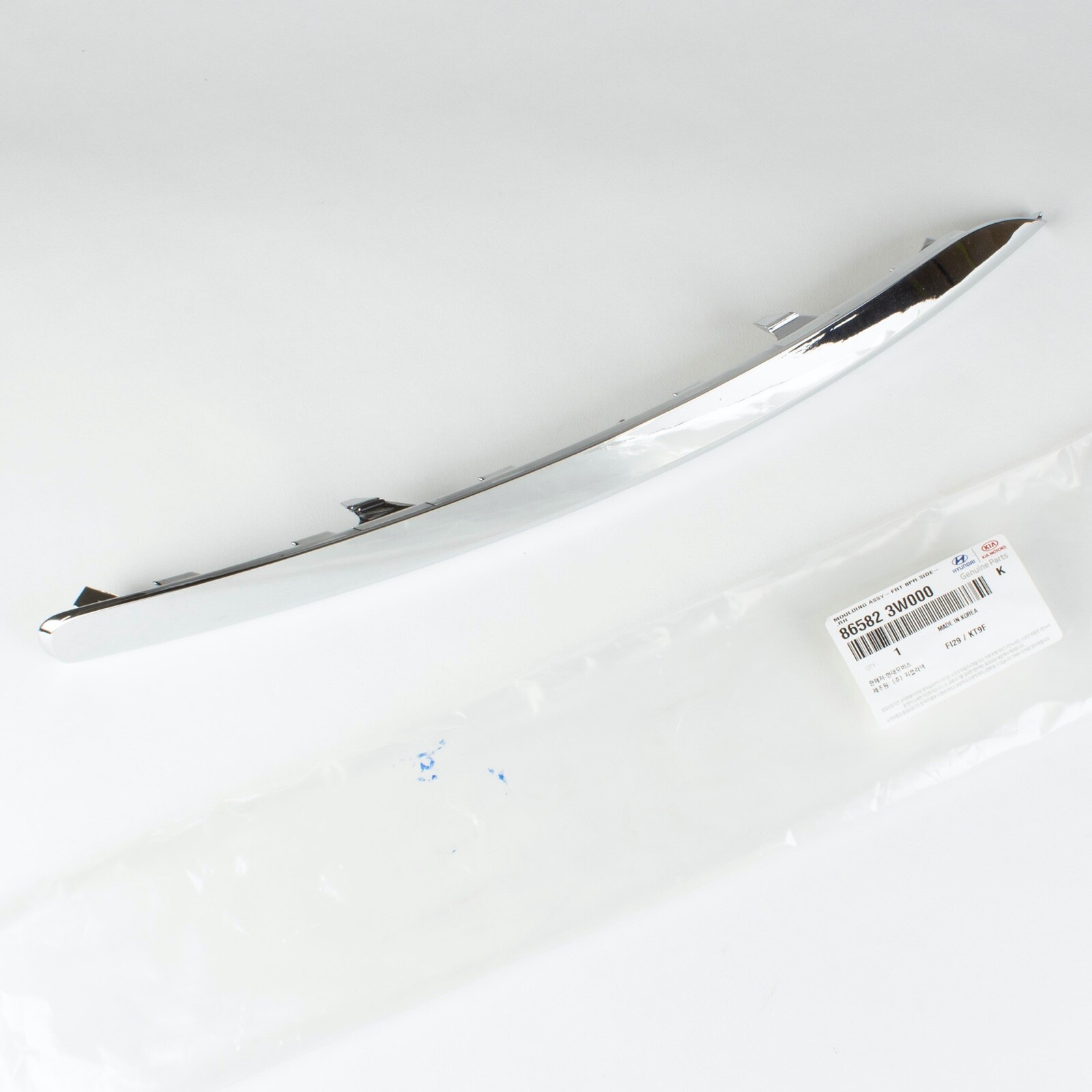 Genuine 2010-2015 Kia Sportage Molding Front Bumper Passenger Side ...