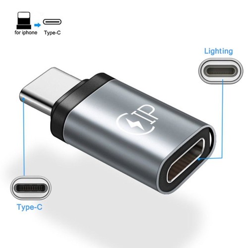 2PCS Aluminium Alloy Type-C to Micro USB Mobile Phone OTG Adapter ...