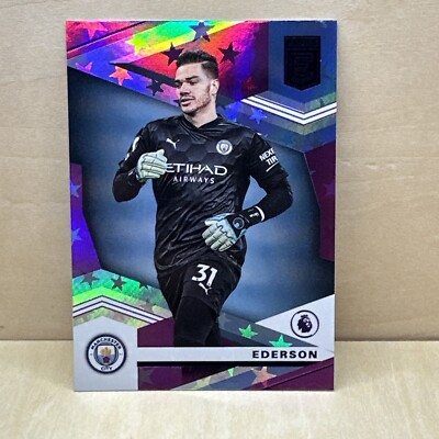 2020-21 Panini Chronicles Donruss Elite Ederson #18 PURPLE ASTRO | eBay
