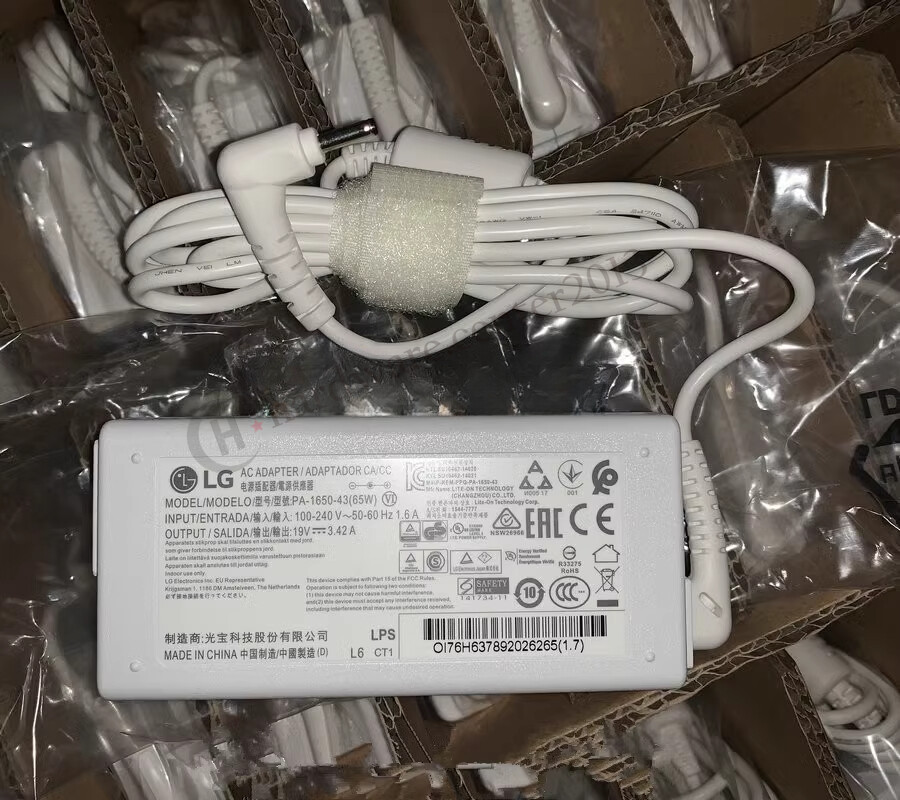 Original 65W Laptop AC Adapter for LG gram 15Z95N-G.AAE6U1, gram 15Z95N ...