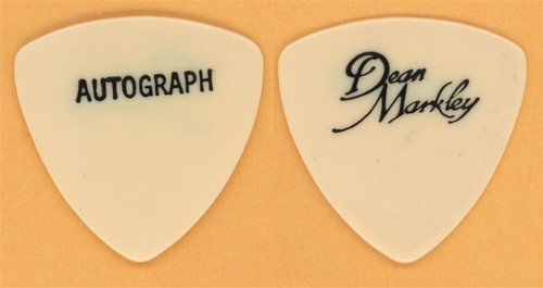 Autograph Randy Rand Vintage Bass Guitar Pick - 1984 Sign In Please ...