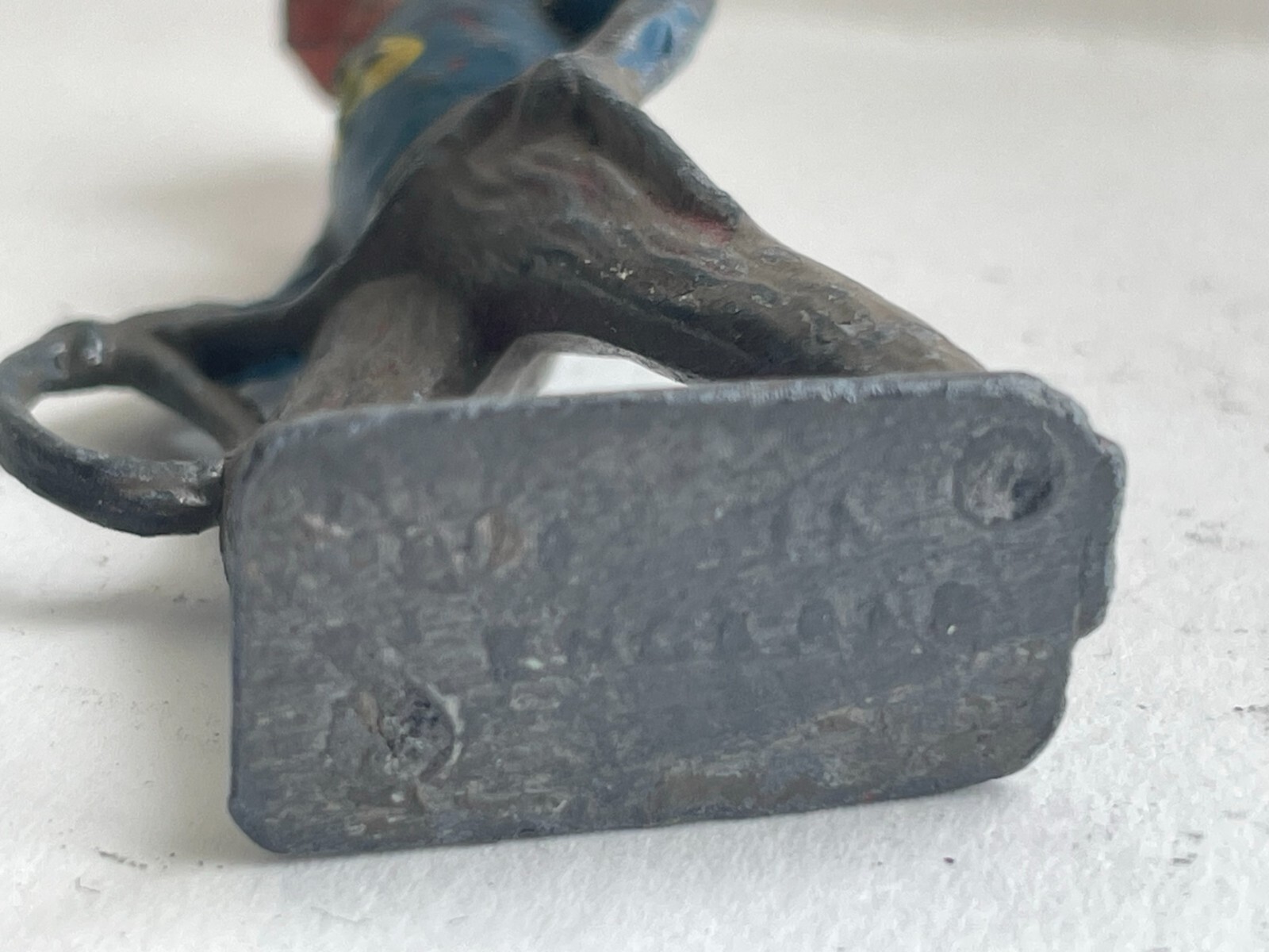 vintage lead toy figures. Unbranded. Made in England. Painted Lead ...