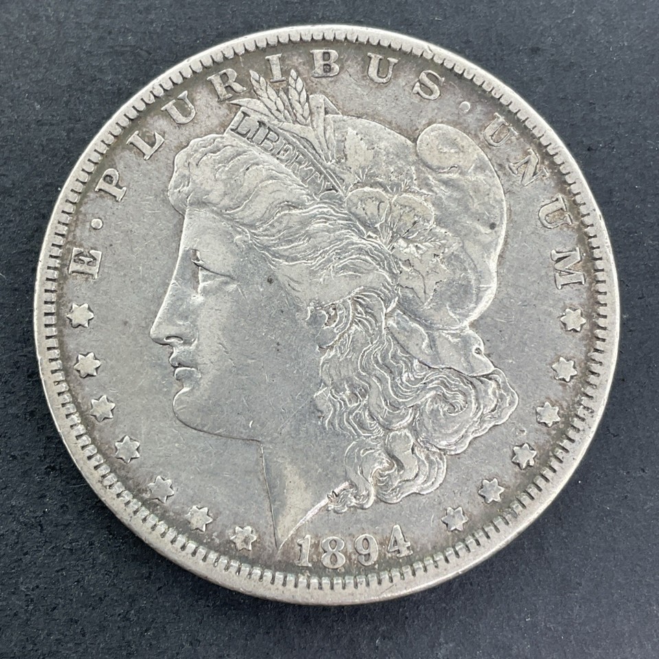 1894 O New Orleans Mint Morgan Silver Dollar $1 90% Silver Coin KEY ...
