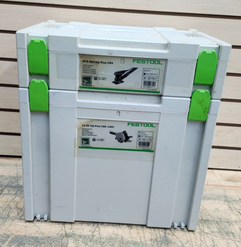Festool RTS 400 EQ-PLUS & TS 55 EQ-PLUSE 120V W/Festool Case | eBay