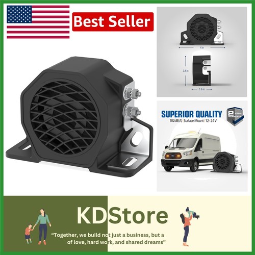 530 Back-Up Alarm – Reliable 102dB Warning for 12-24V Vehicles | eBay